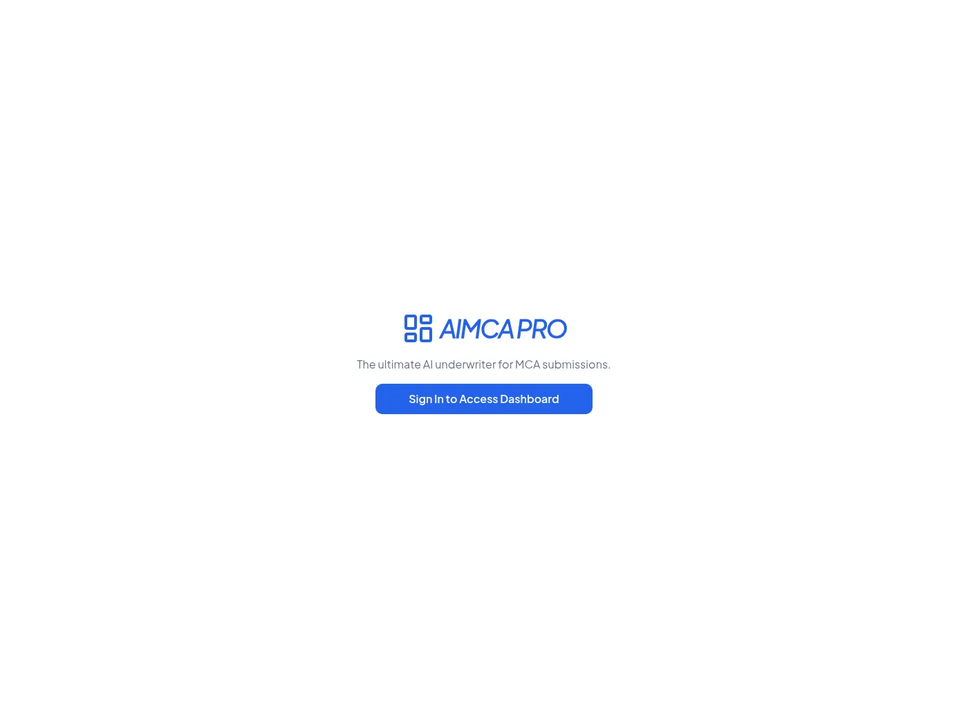 AIMCA Underwriter Pro