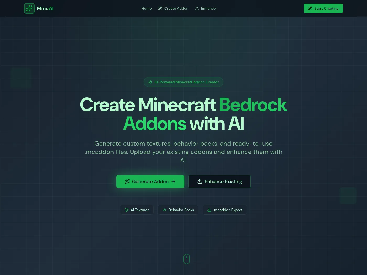 MineAI Addon Creator