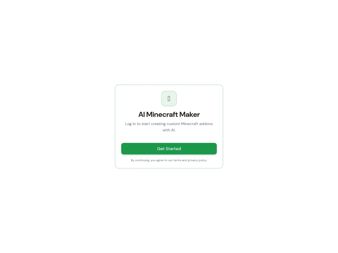 AI Minecraft Addon Maker