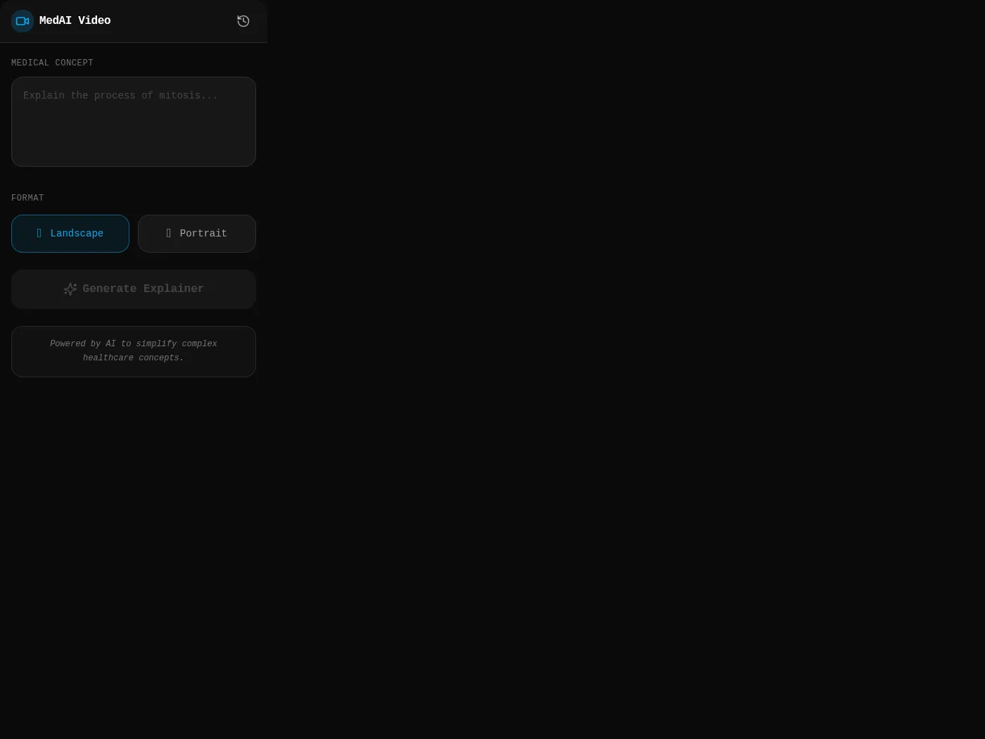 MedAI Video Explainer