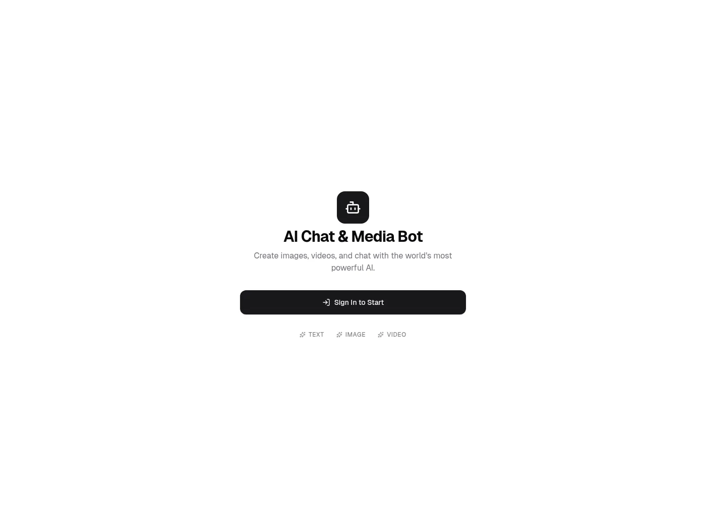 AI Chat & Media Bot