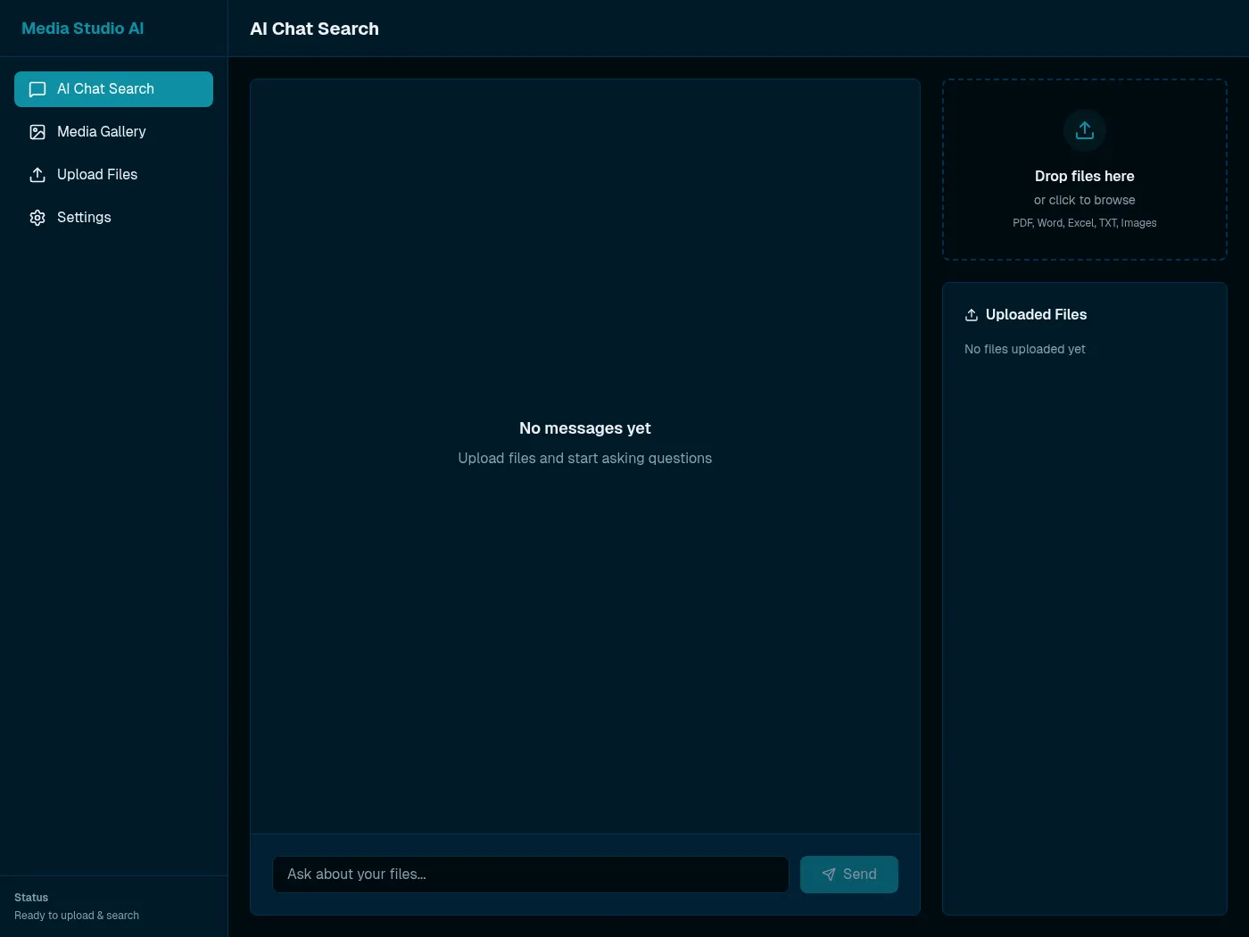Ai Media Studio Dashboard