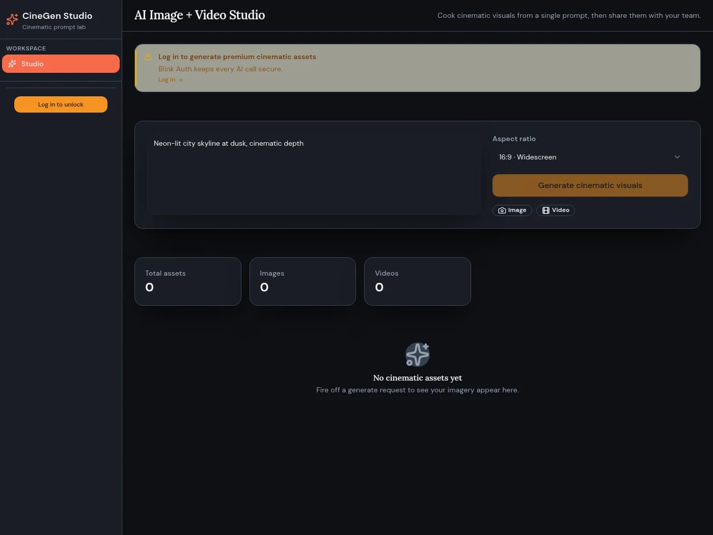 CineGen AI Studio