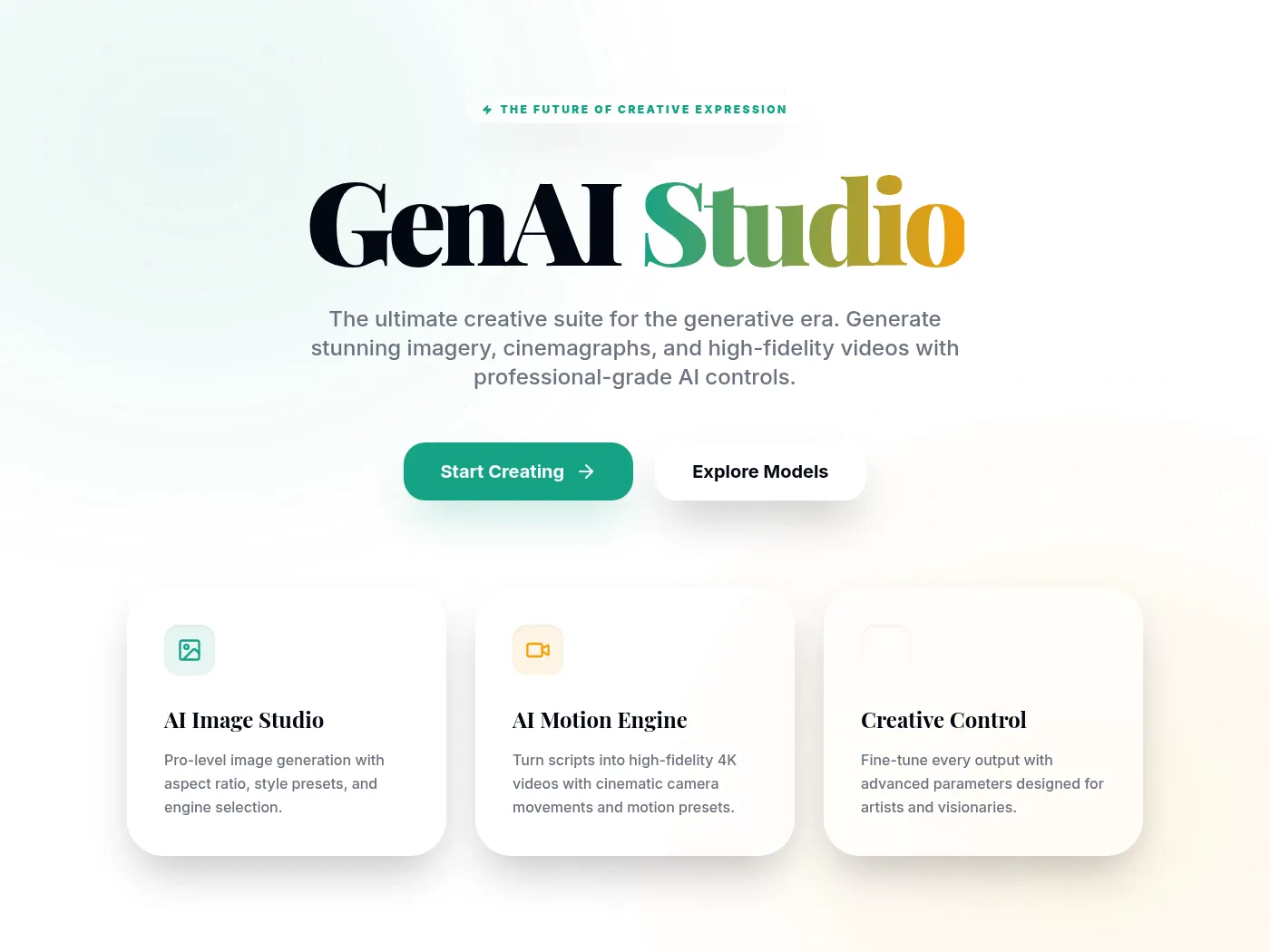 GenAI Studio