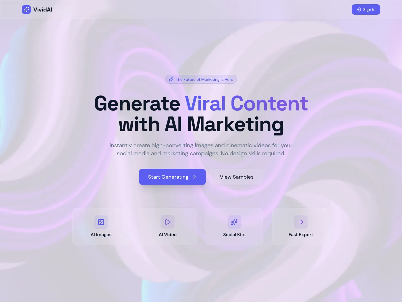 AI Marketing Media Generator