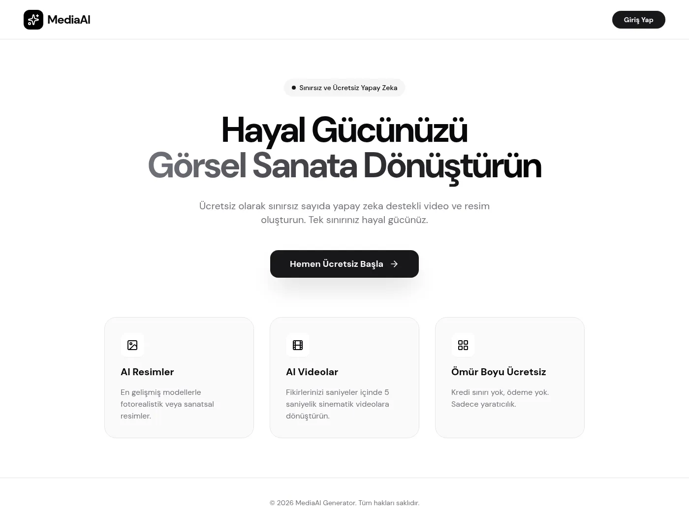 Free AI Media Generator