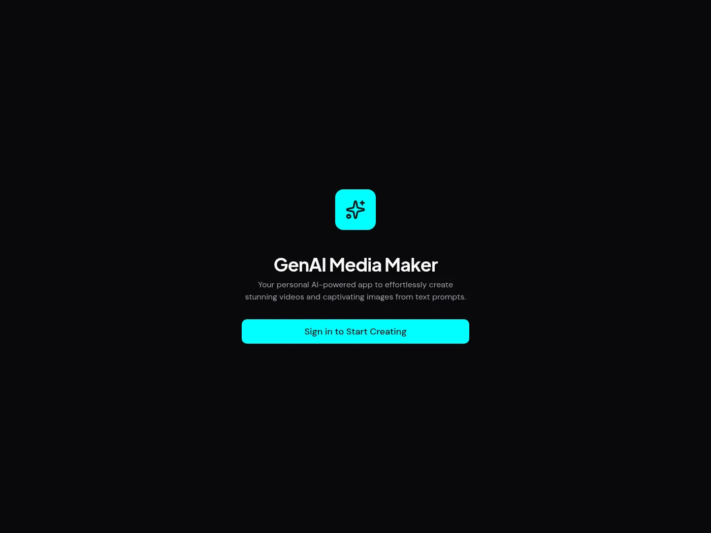 GenAI Media Maker