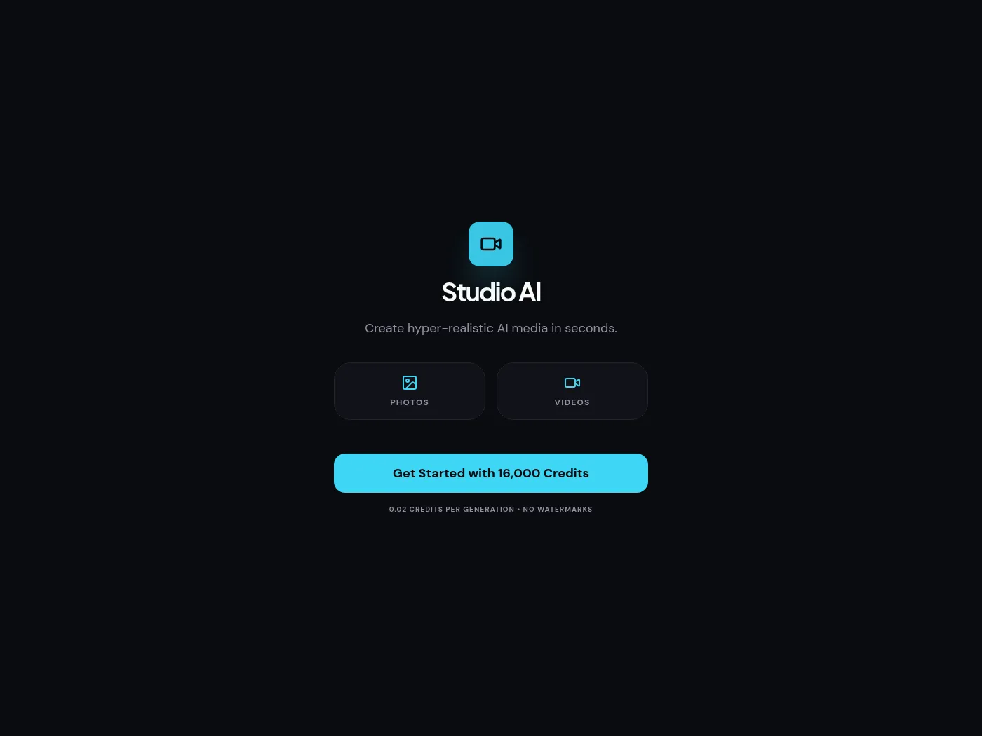 Super Realistic AI Studio