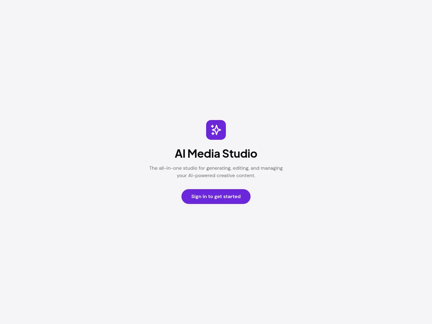 AI Media Studio