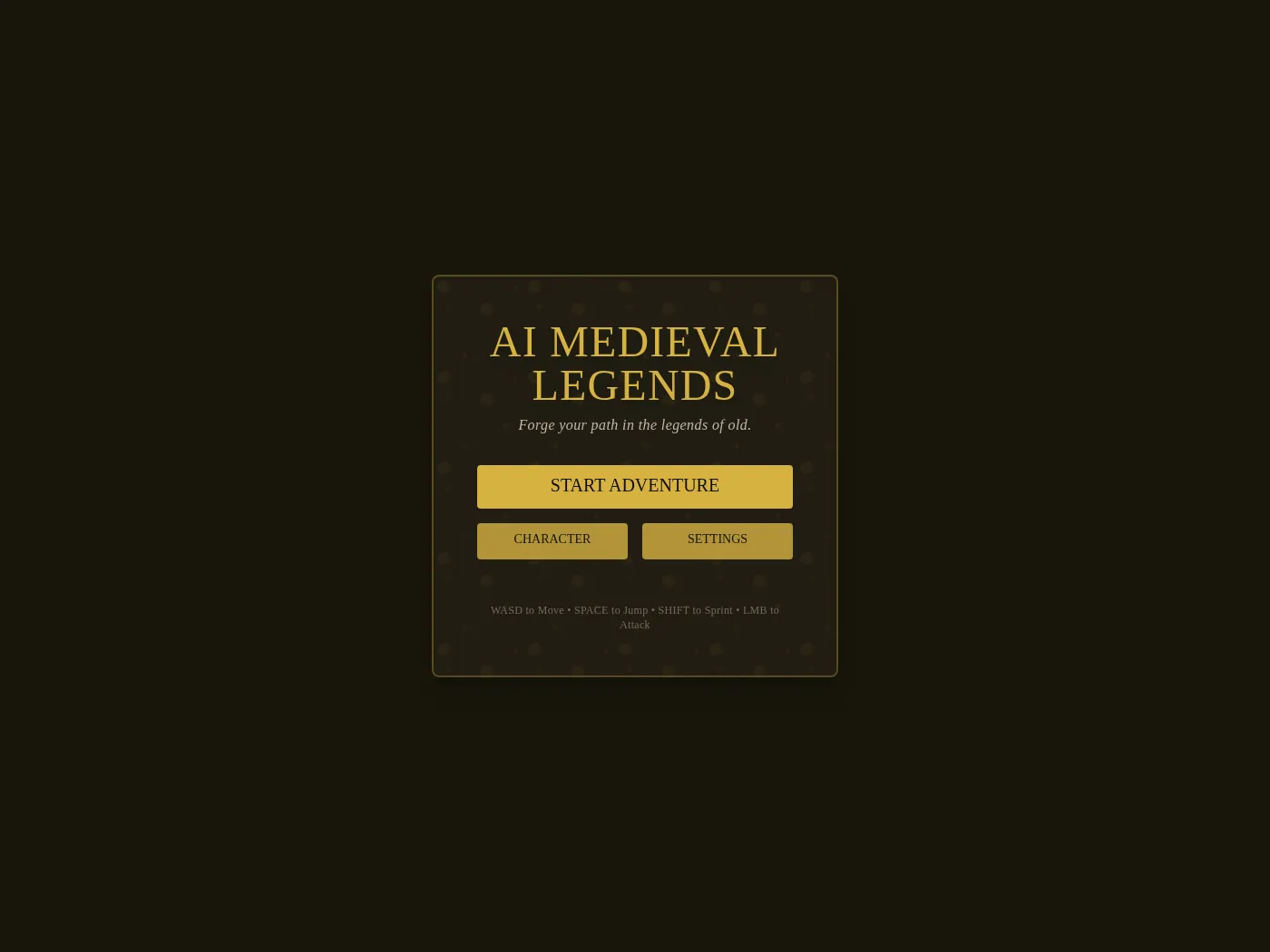 AI Medieval Legends