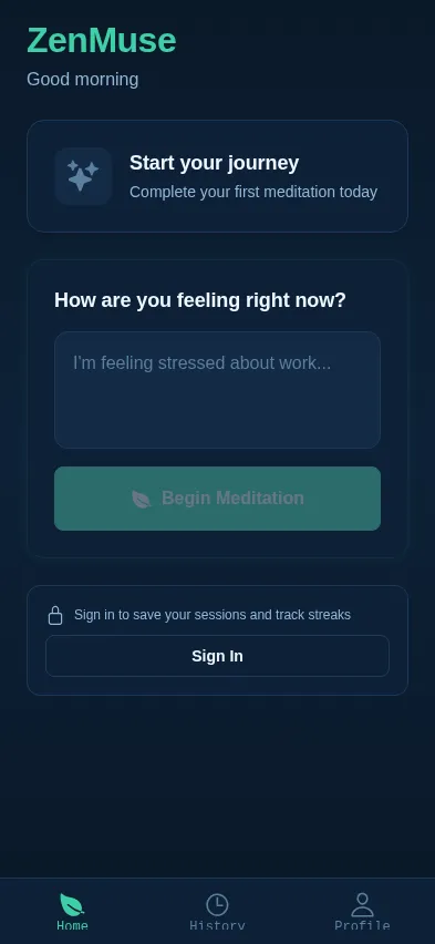 ZenMuse AI Meditations