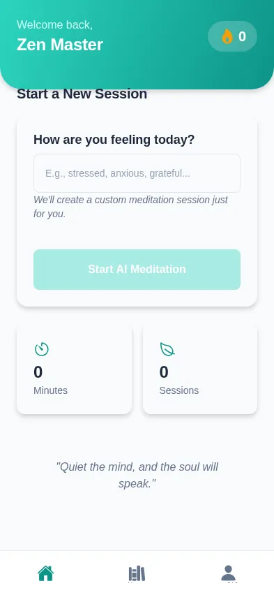 AI Meditation Coach