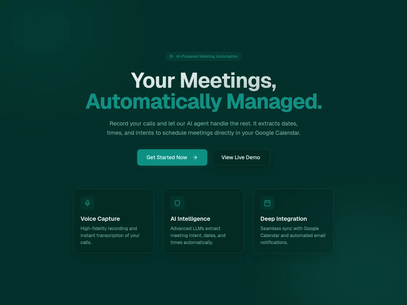 Smart Meeting Agent
