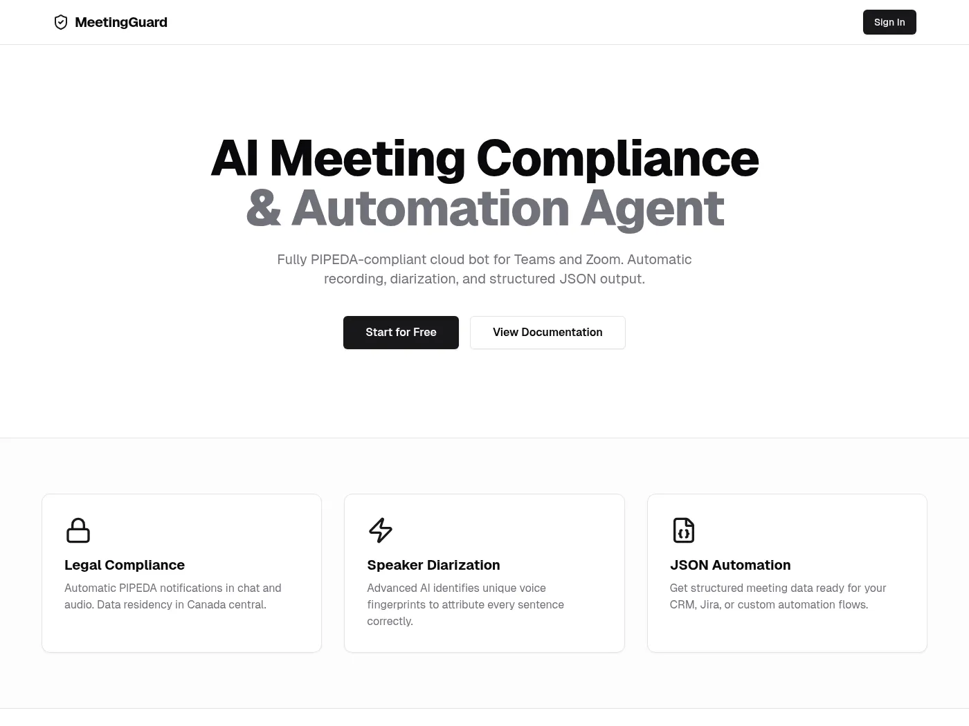 AI Meeting Compliance Agent