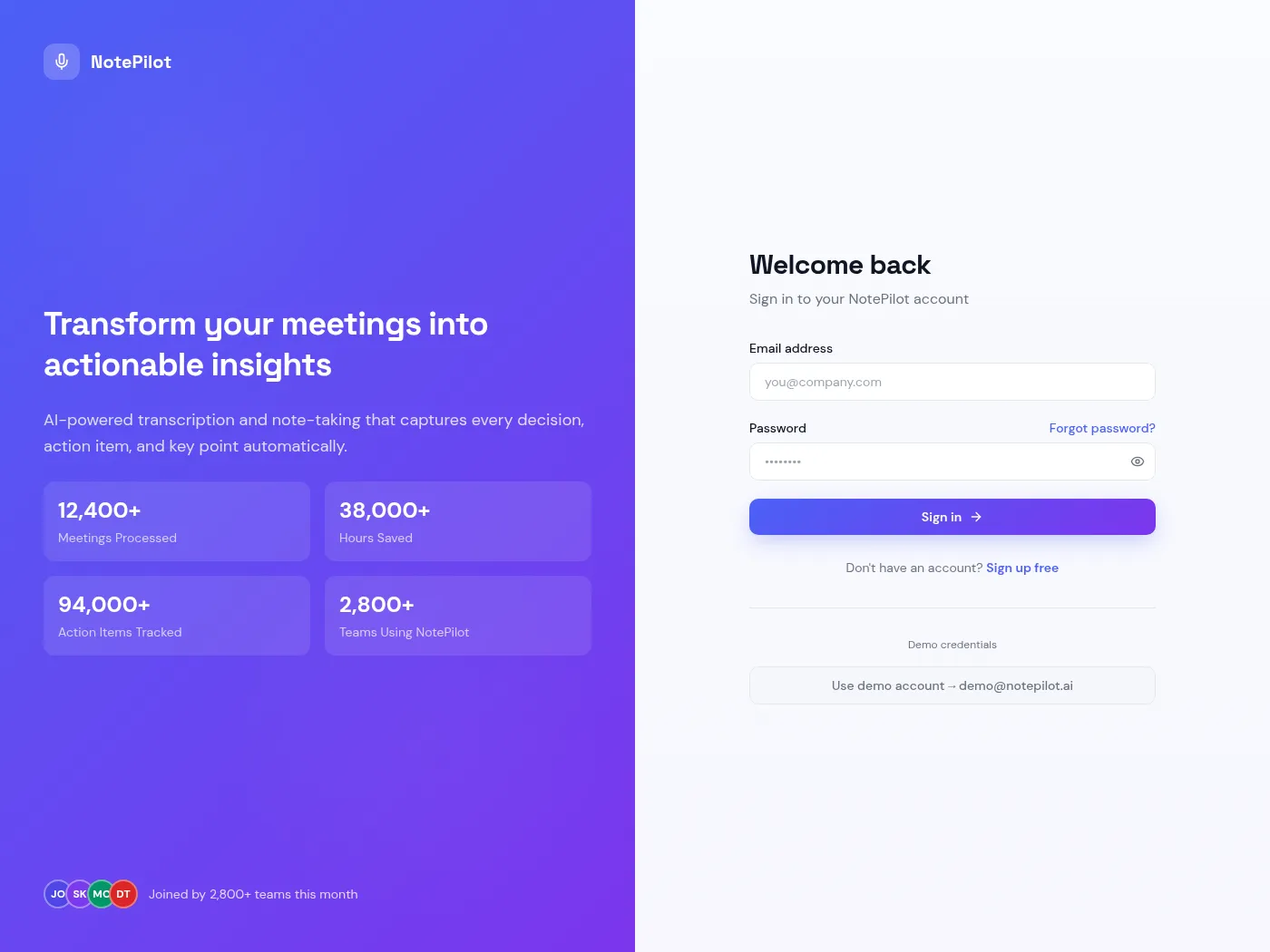 NotePilot AI SaaS