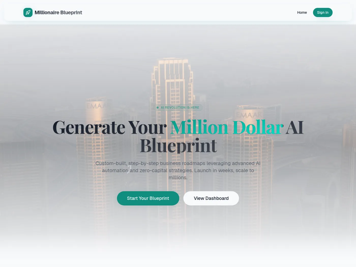 AI Millionaire Blueprint