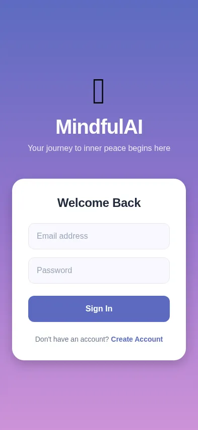 MindfulAI Companion