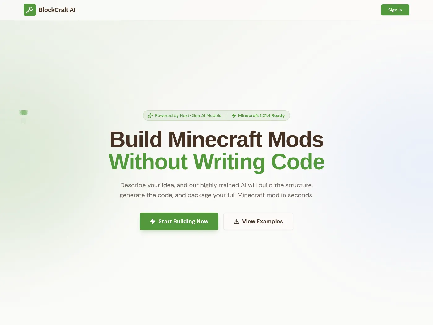 AI Minecraft Mod Maker (Remix)