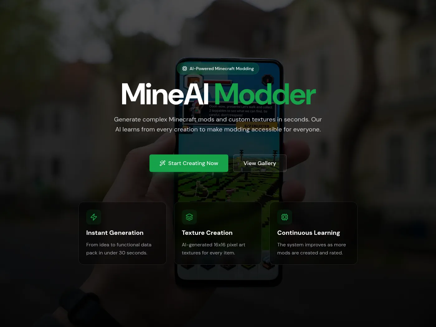 AI Minecraft Modder