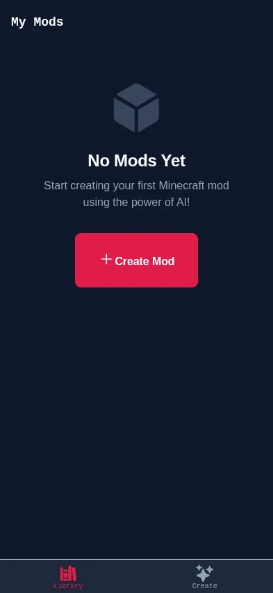 AI Minecraft Mod Maker