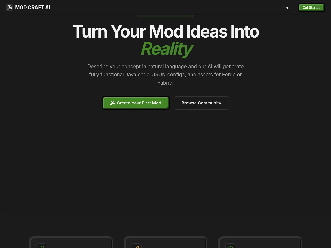 AI Minecraft Mod Creator
