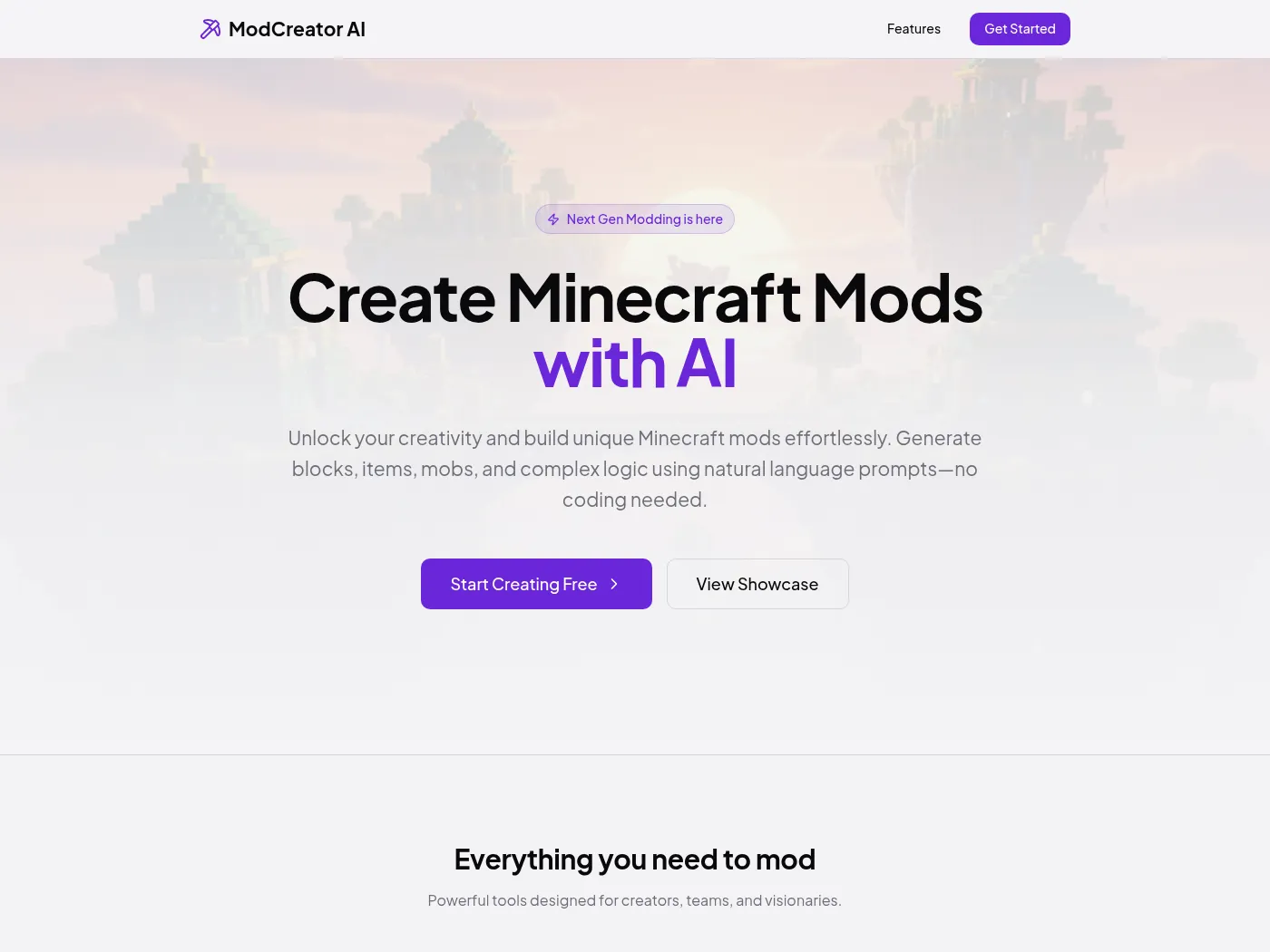 ModCreator AI