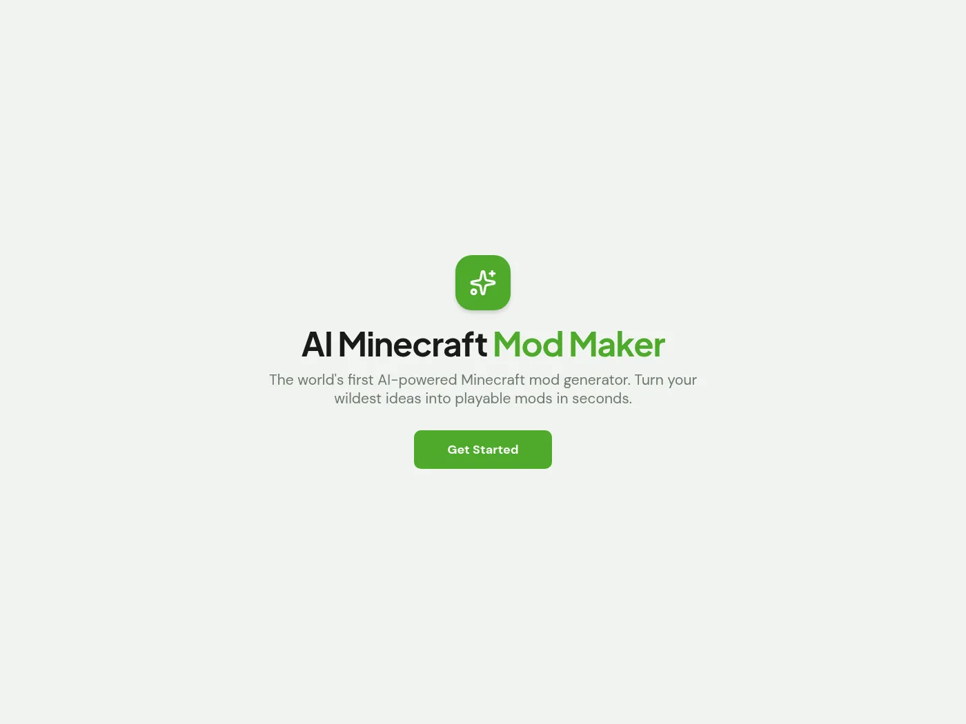 AI Minecraft Mod Maker