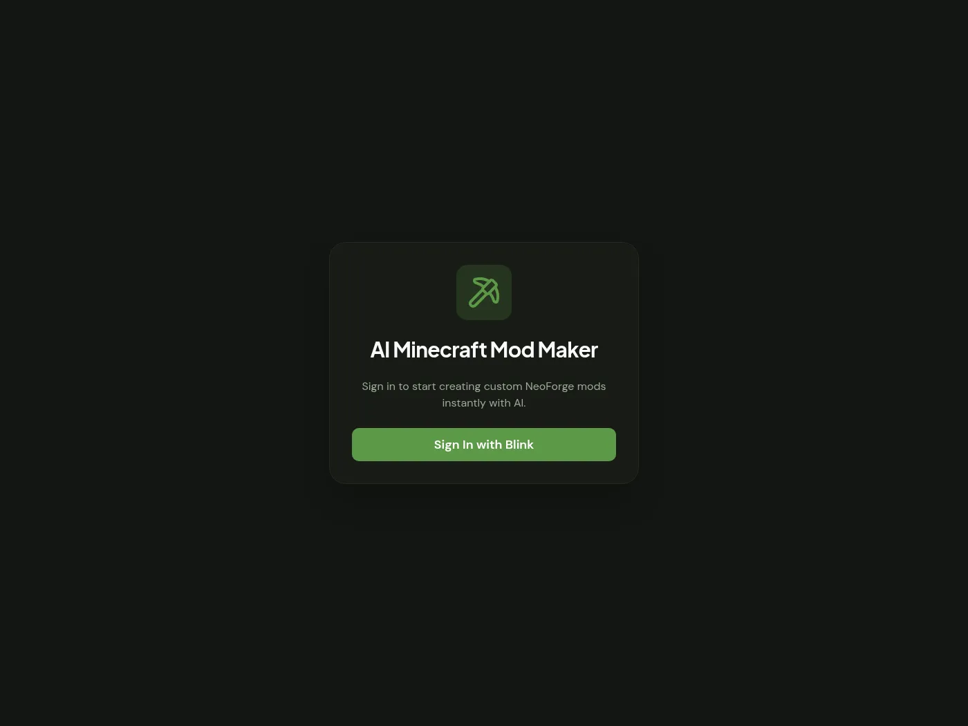 AI Minecraft Mod Maker