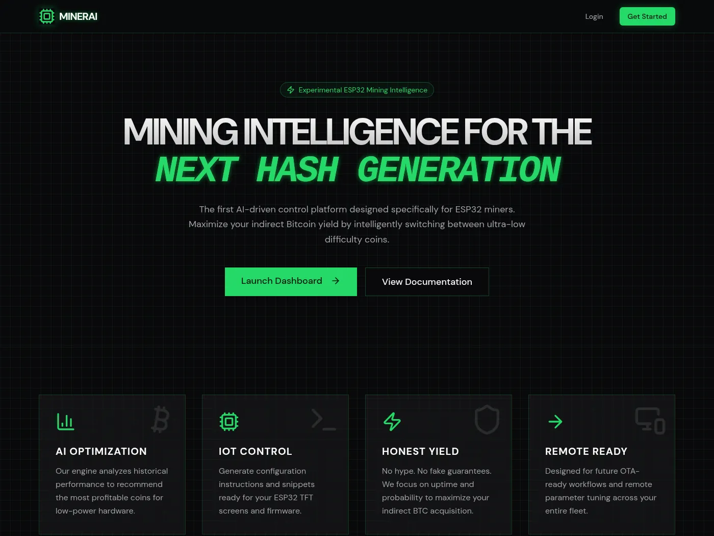 MinerAI Control Platform