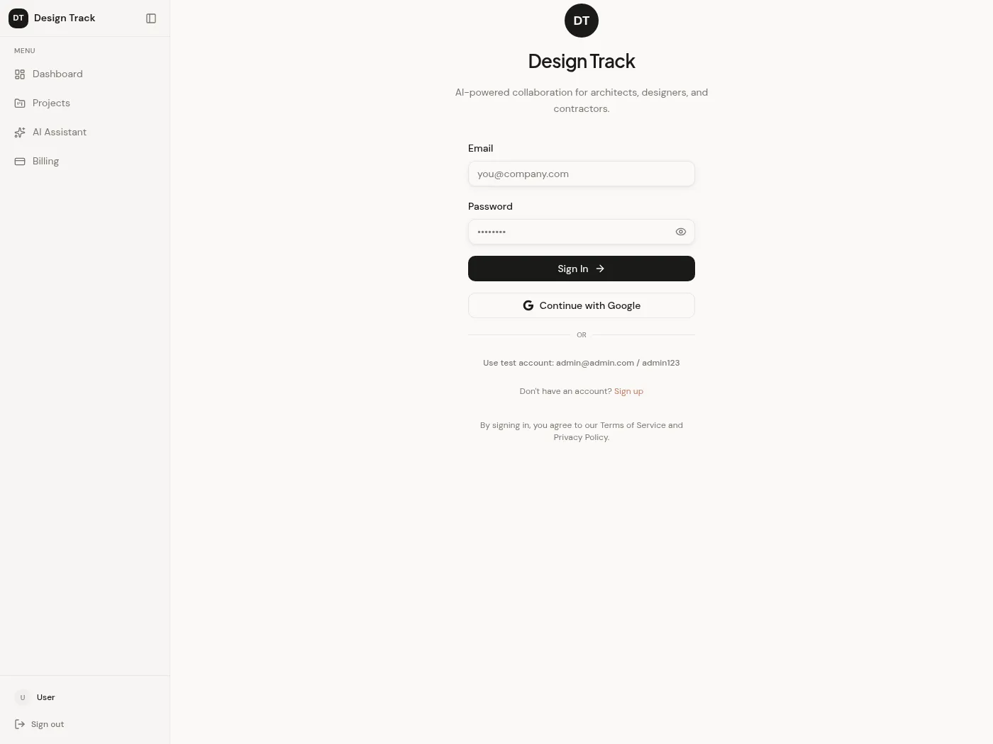 AI Minimalist App