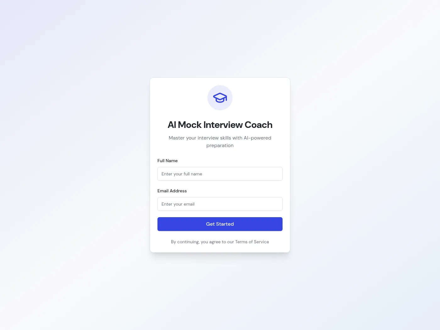 AI Mock Interview Coach