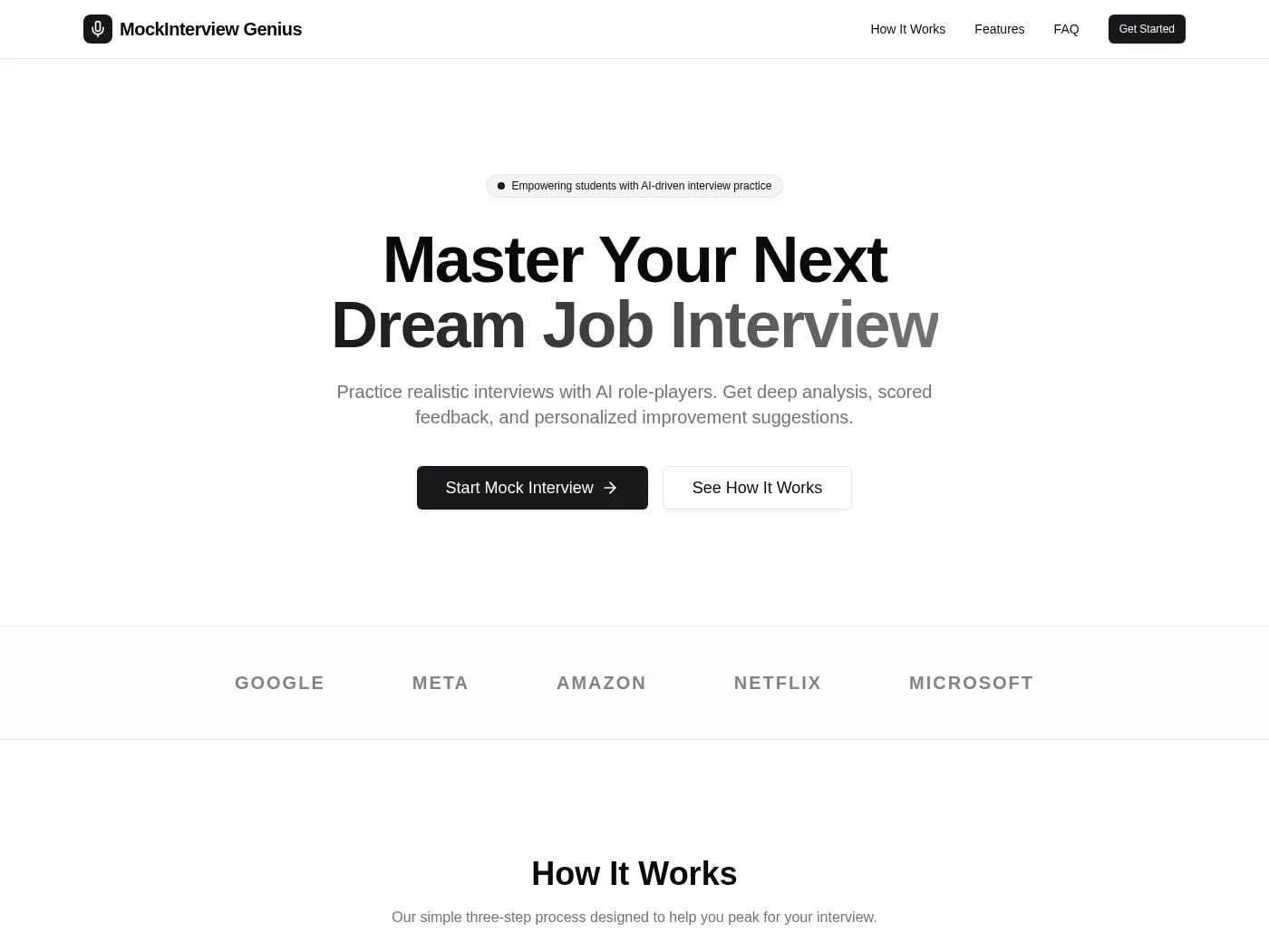MockInterview Genius