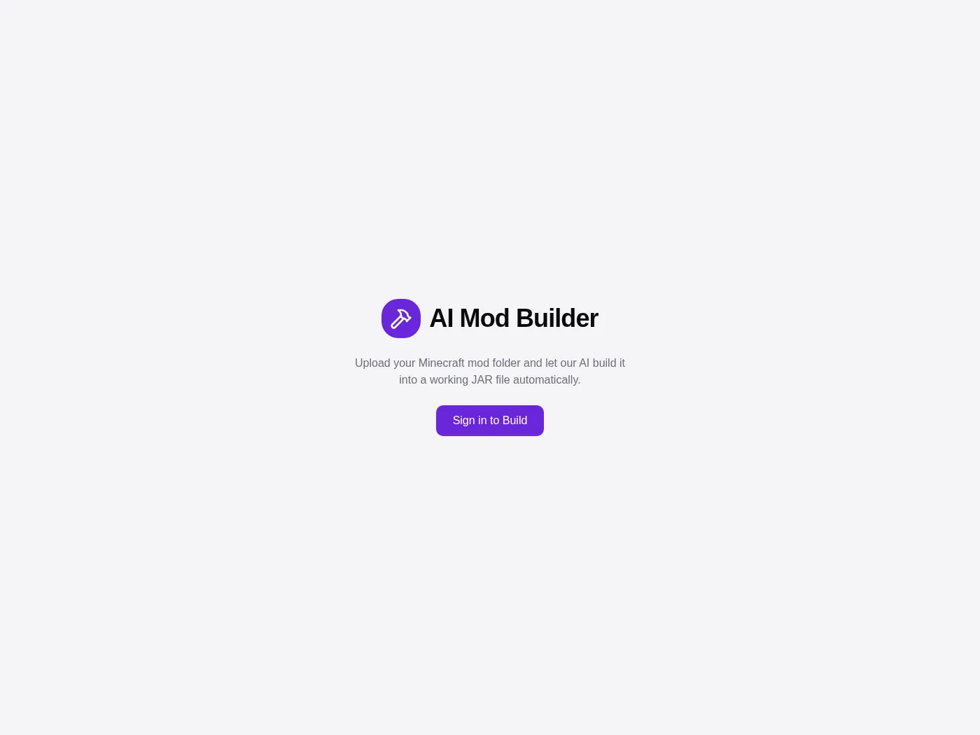 AI Mod Builder
