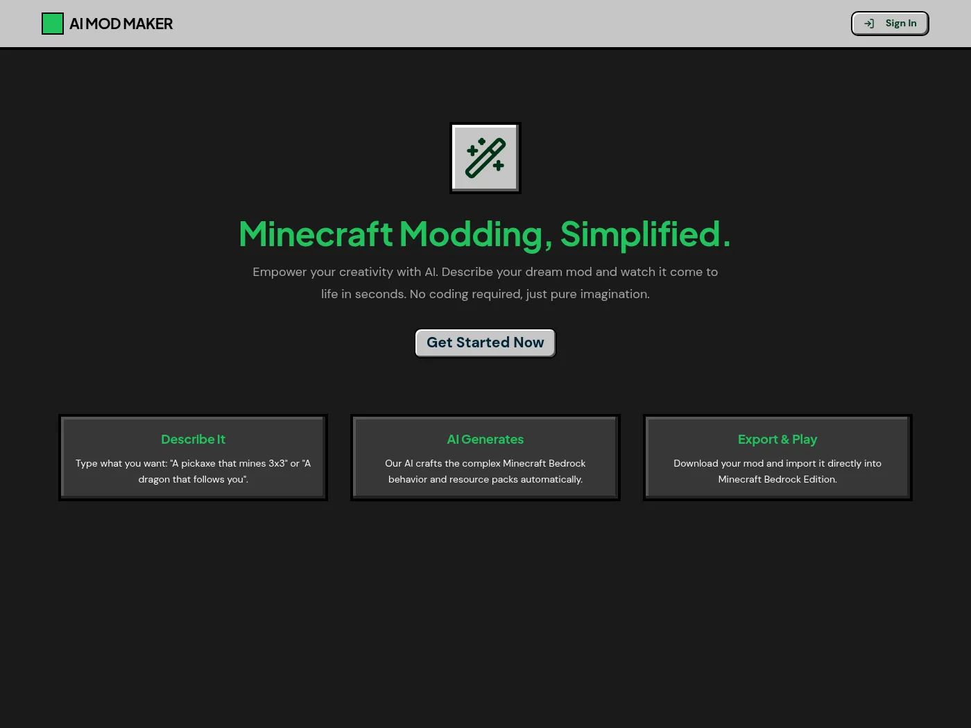 AI Mod Maker