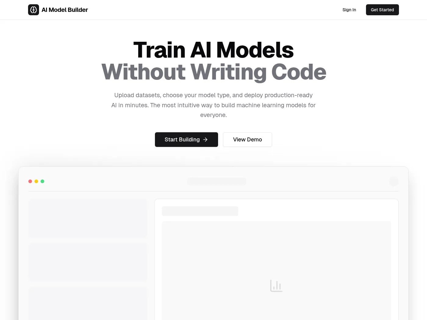 AI Model Builder