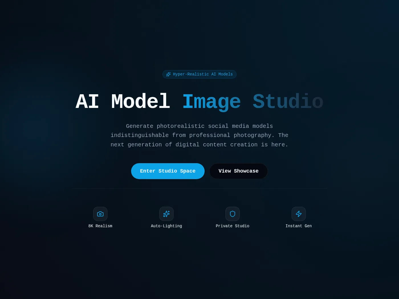 AI Model Image Studio