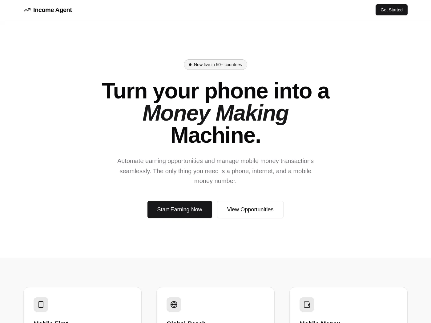 AI Income Agent