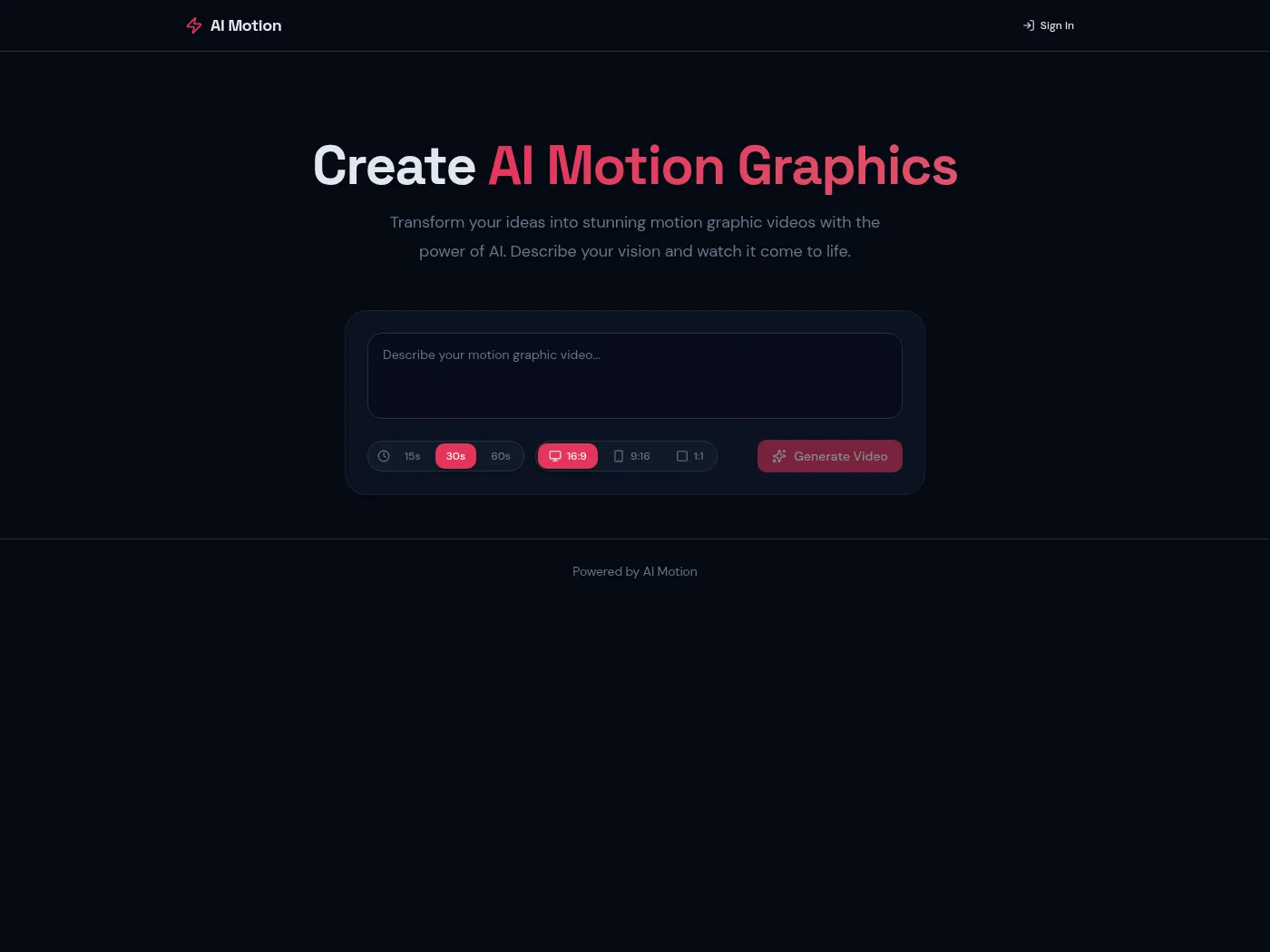 AI Motion (Remix)