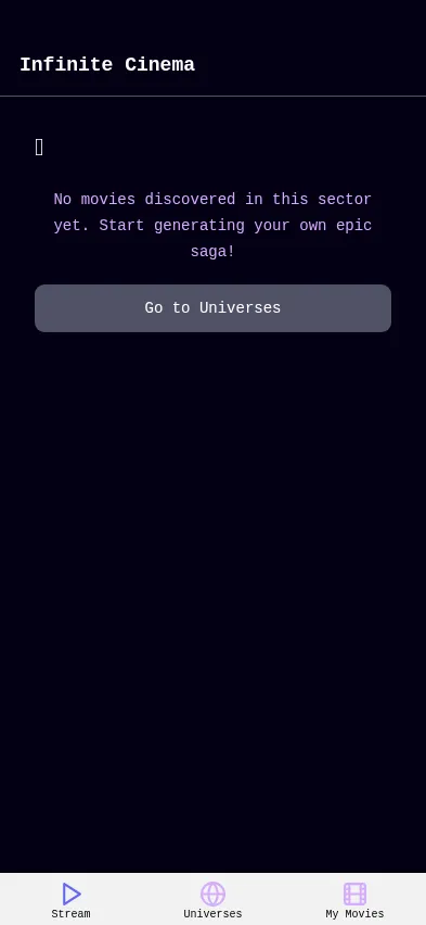 Infinite AI Movie Maker