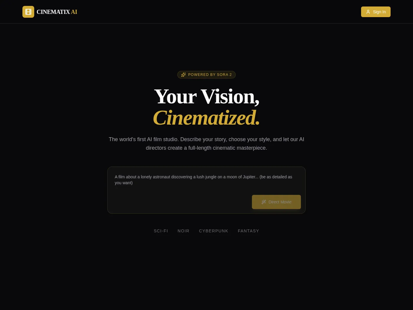 AI Movie Creator