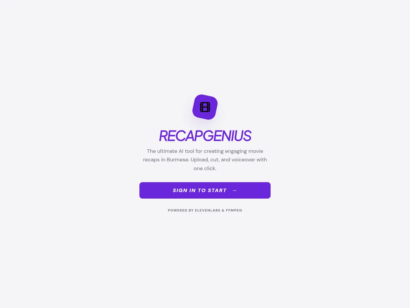 RecapGenius AI Movies