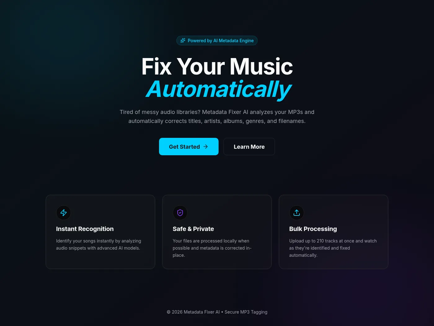 Metadata Fixer AI