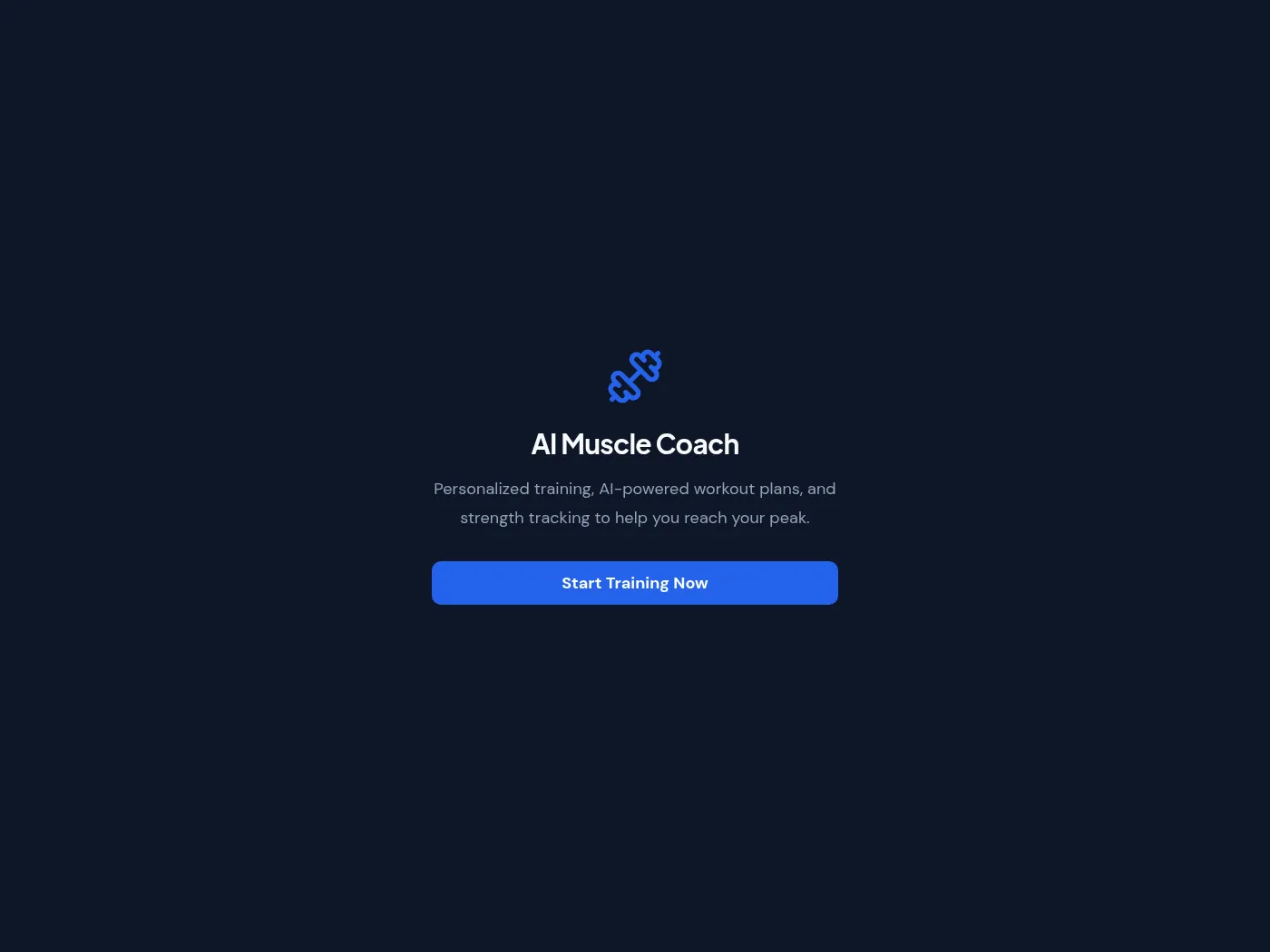 AI Muscle Coach