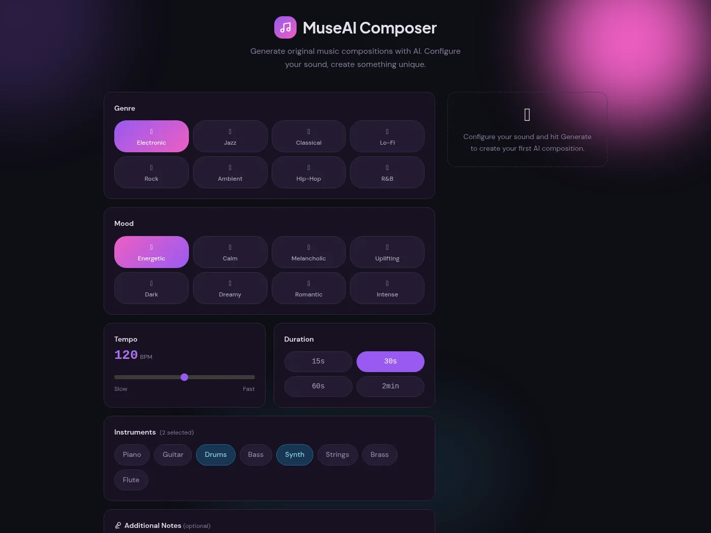MuseAI Composer
