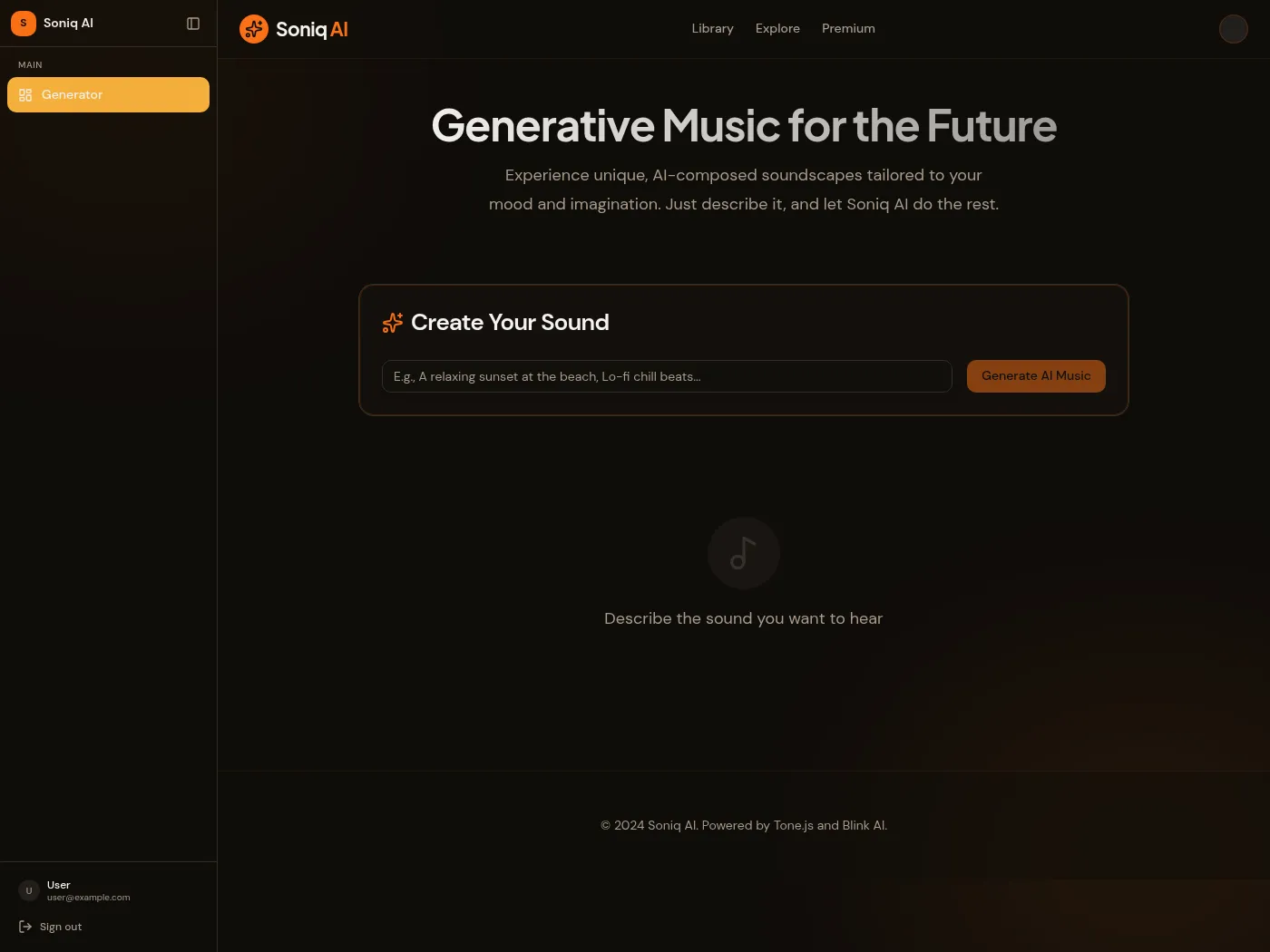 AI Music Generator