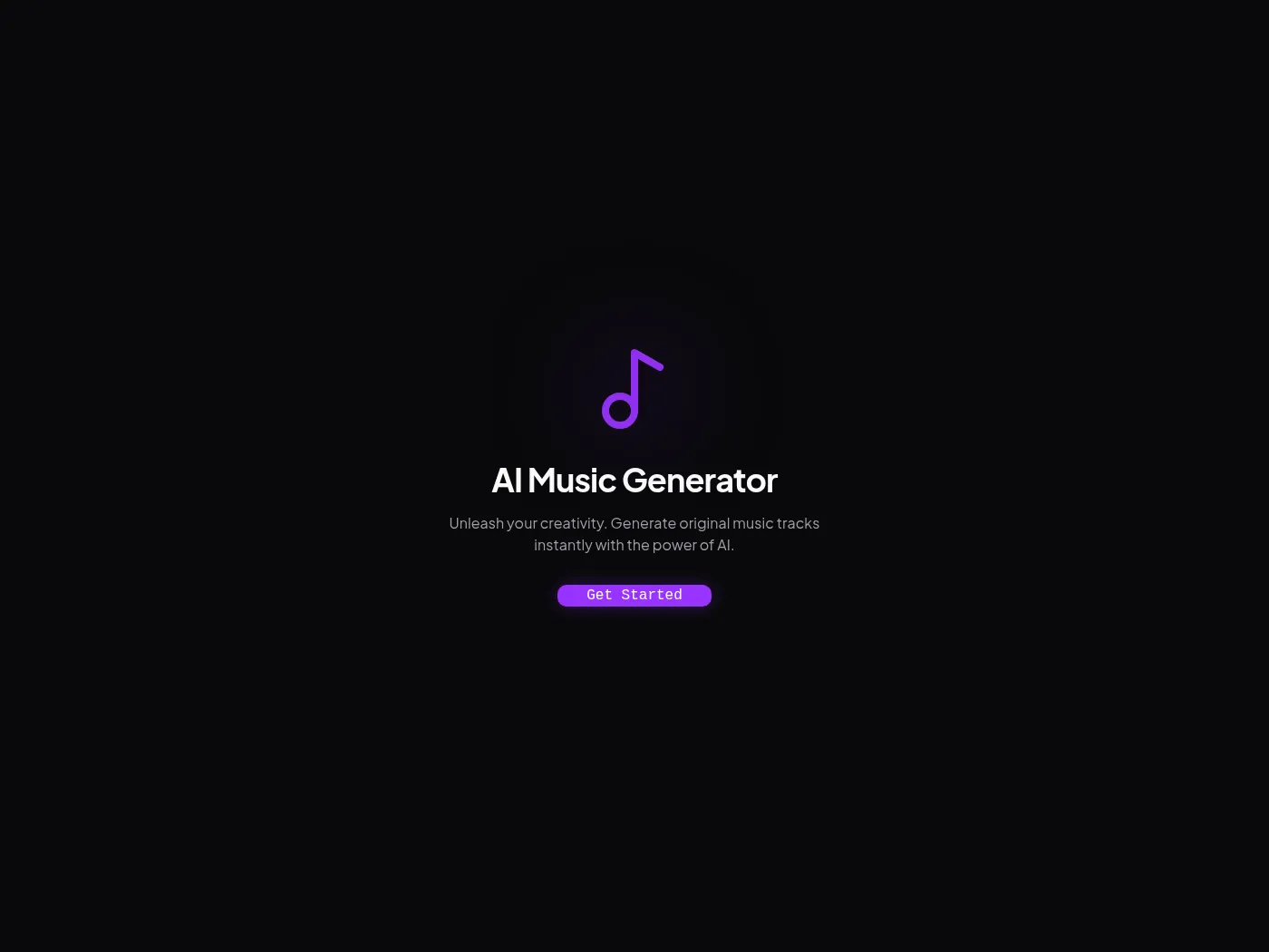 AI Music Generator