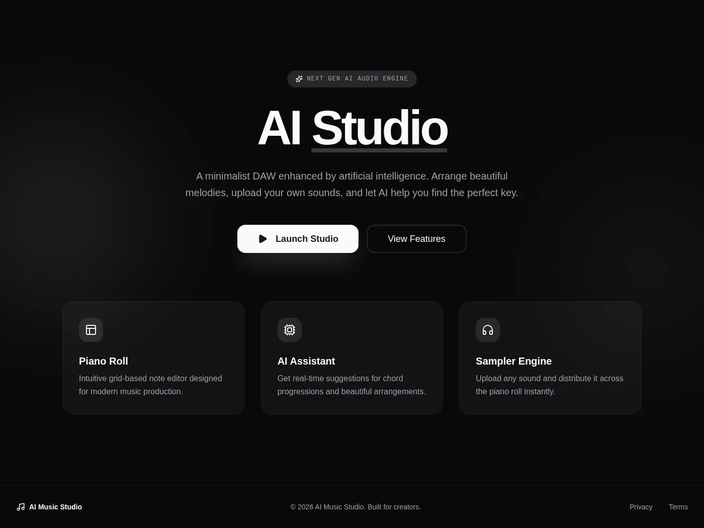 AI Music Studio