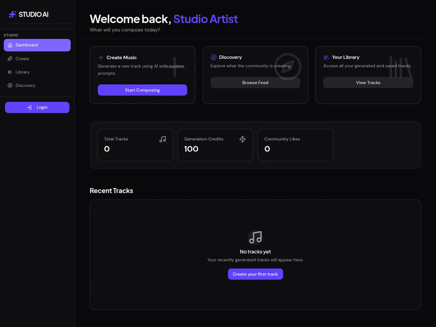 AI Music Studio