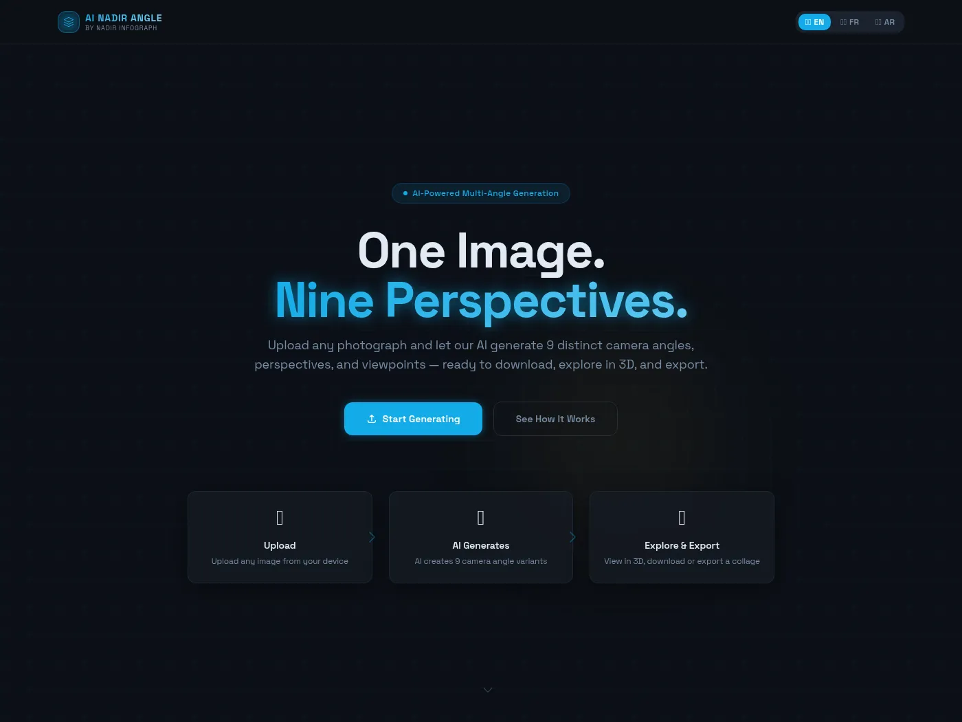 AI Nadir Angle Studio