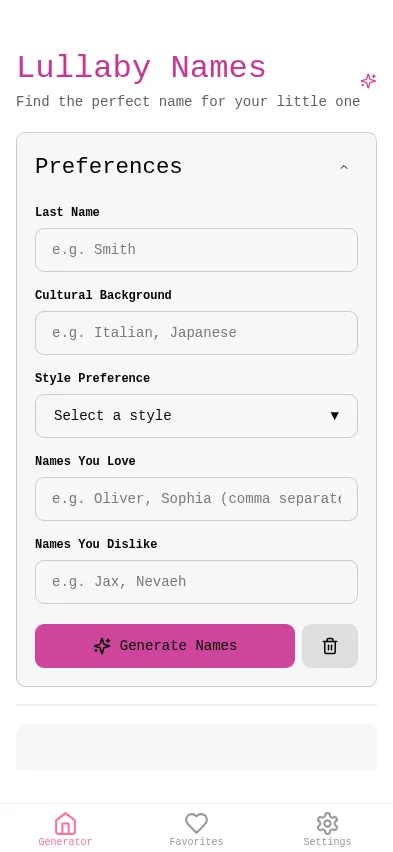 NameNest AI